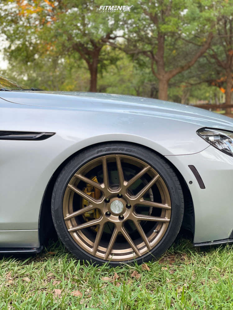 2013 BMW 650i Gran Coupe Base with 20x9 XO Moscow and Pirelli 255x40 on ...