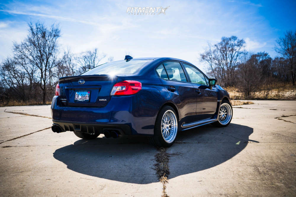2018 Subaru WRX Premium with 18x9.5 ESR Sr01 and Dunlop 245x40 on Stock Suspension | 1554447 ...