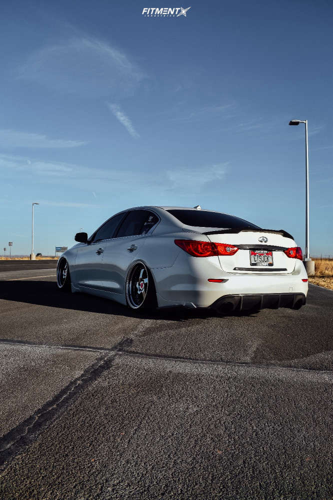 2016 INFINITI Q50 Premium with 19x9.5 ESR Sr02 and Federal 225x35 on Air Suspension | 1554524 ...
