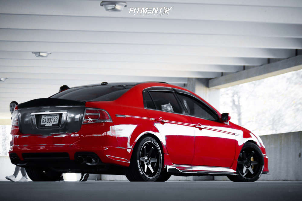 2005 Acura TL Base with 18x9.5 Varrstoen Es2 and Hankook 255x35 on ...