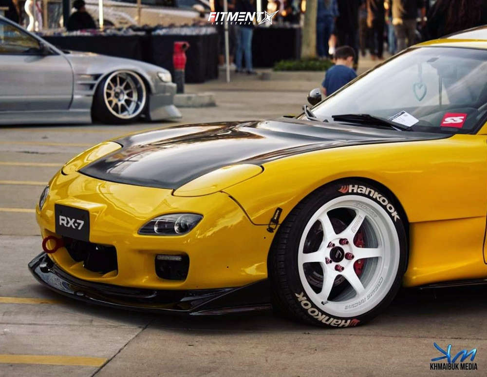 1994 Mazda RX-7 Touring with 18x9.5 Cosmis Racing Xt-006r and Hankook ...