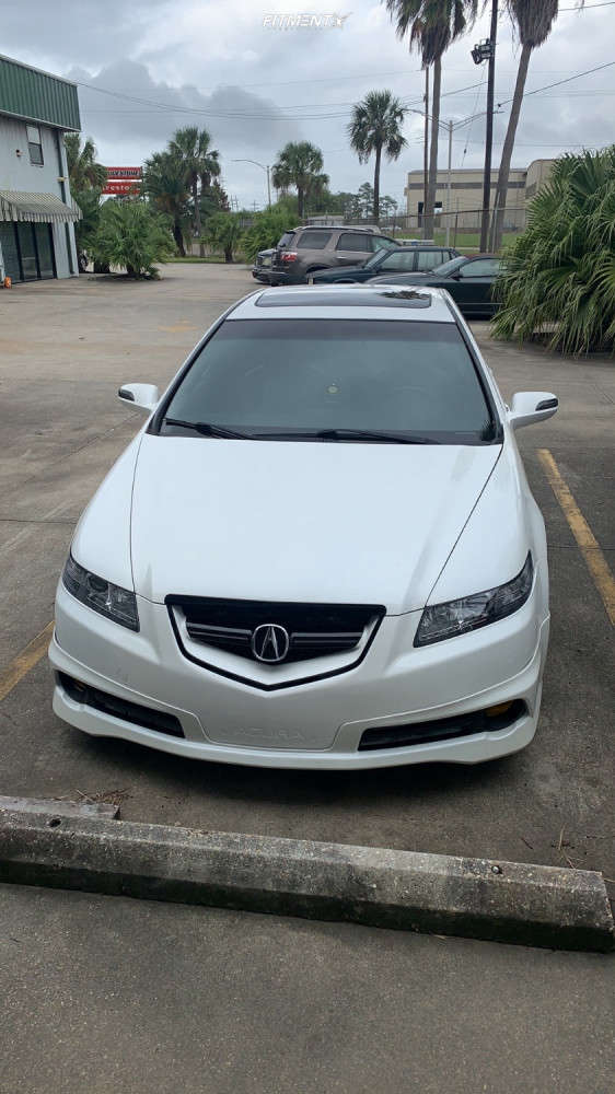 2004 Acura TL Base with 18x10.5 ESR Rf2 and Vercelli 255x35 on ...