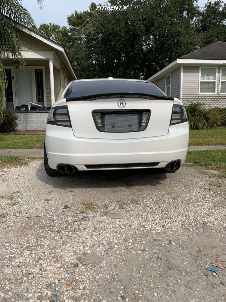 2004 Acura TL Base with 18x10.5 ESR Rf2 and Vercelli 255x35 on ...