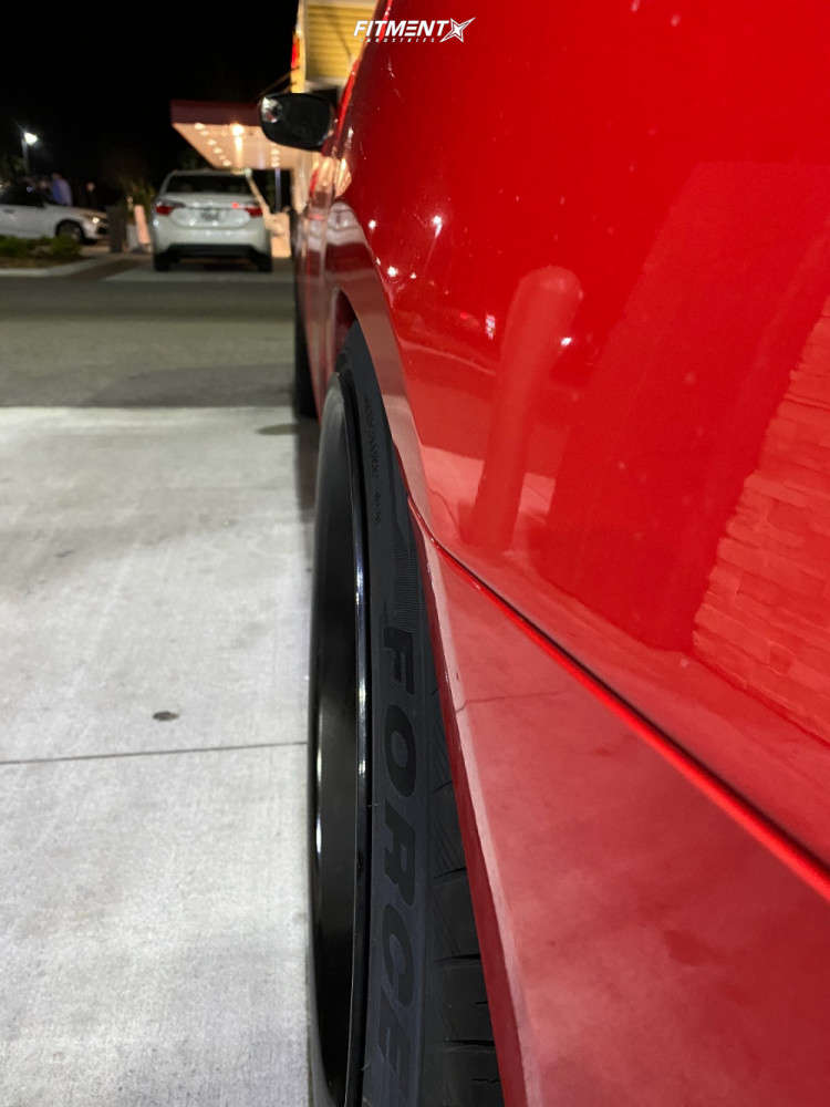 2008 Dodge Charger SRT8 with 20x9 Niche Vice and Atturo 235x40 on ...