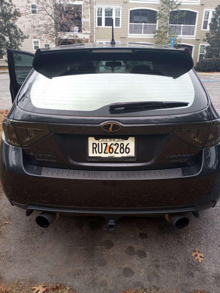 2011 Subaru WRX WRX Premium with 18x9.5 Aodhan Ds05 and Nitto 255x35 on ...