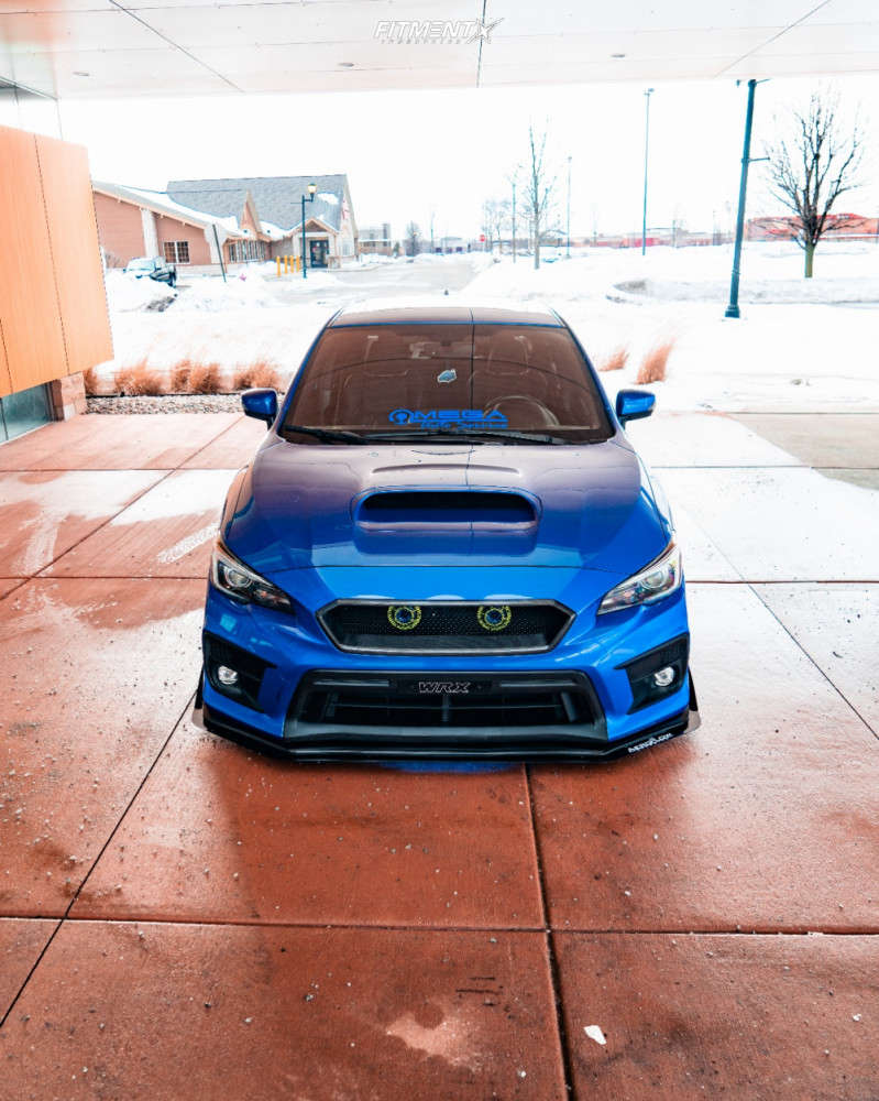 2018 Subaru WRX Limited with 18x9 Cosmis Racing Mr7 and Federal 225x35 ...