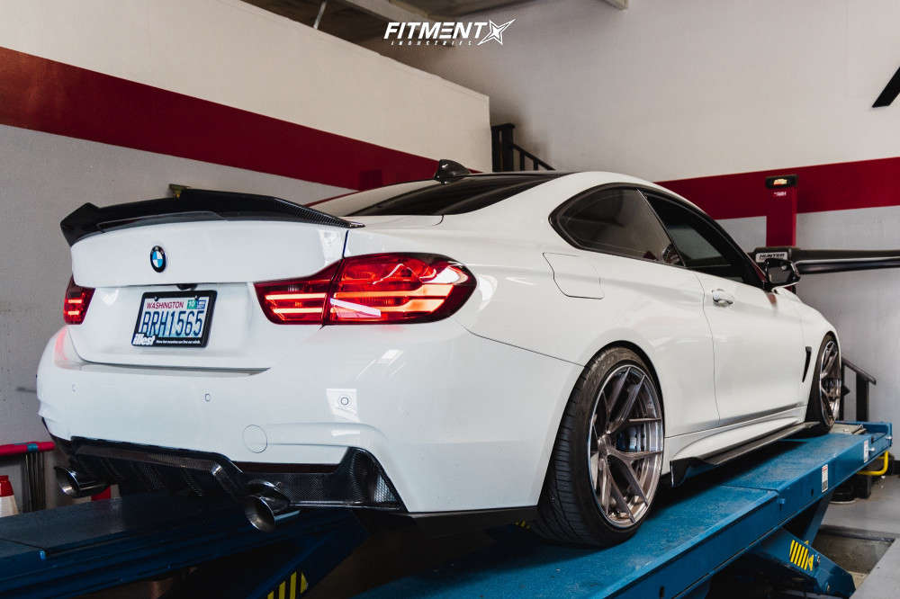 2017 BMW 440i Base with 19x9.5 BC Forged Hcs21s and Nitto 225x40 on ...