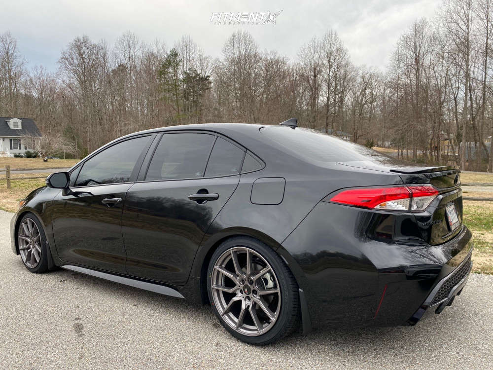 2021 Toyota Corolla SE Nightshade with 18x8.5 Option Lab R716 and ...