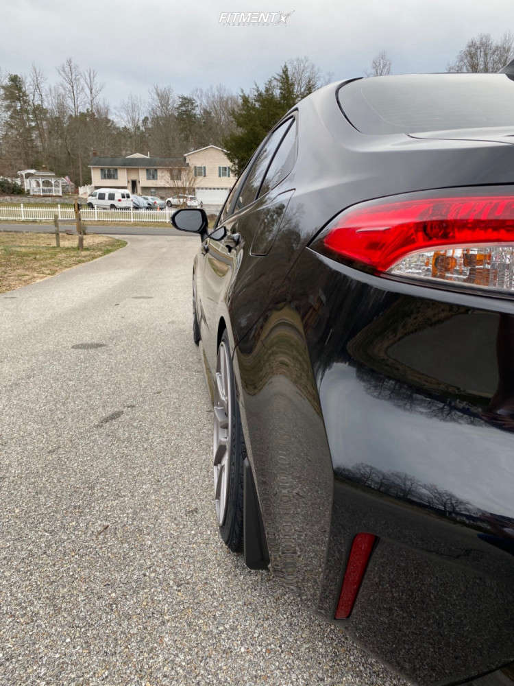 2021 Toyota Corolla SE Nightshade with 18x8.5 Option Lab R716 and ...