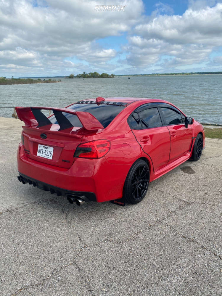 2018 Subaru WRX Base with 18x9.5 Option Lab R716 and Nankang 255x35 on ...