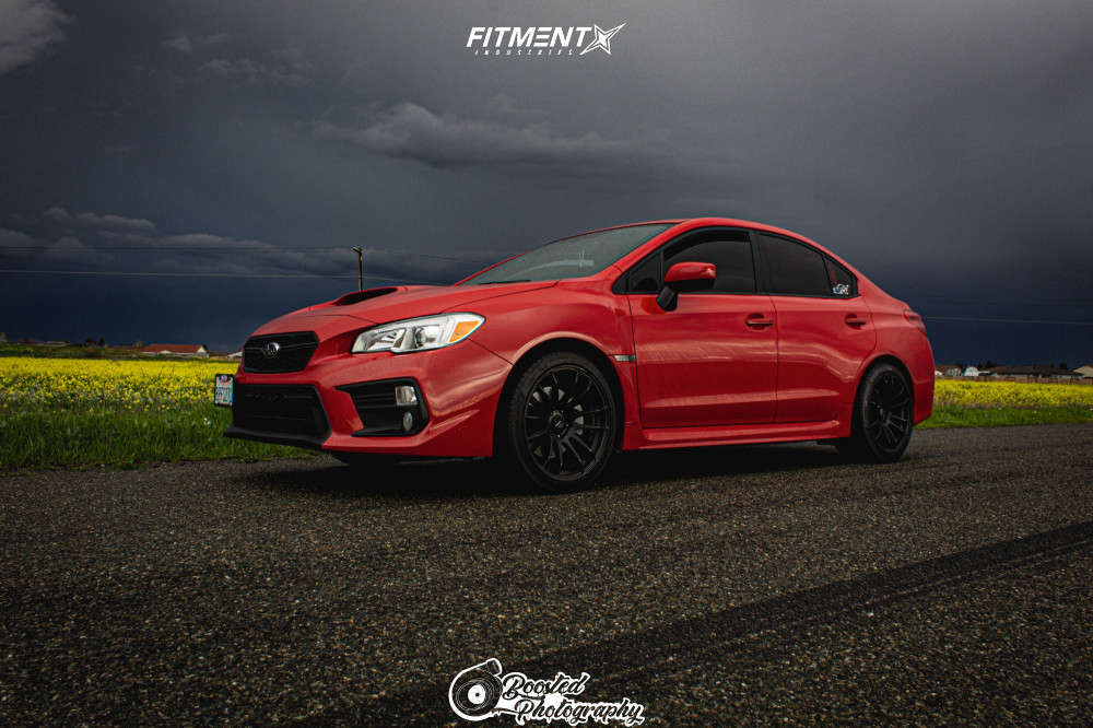 2020 Subaru WRX Premium with 18x9.5 AVID1 AV20 and Nankang 265x35 on ...