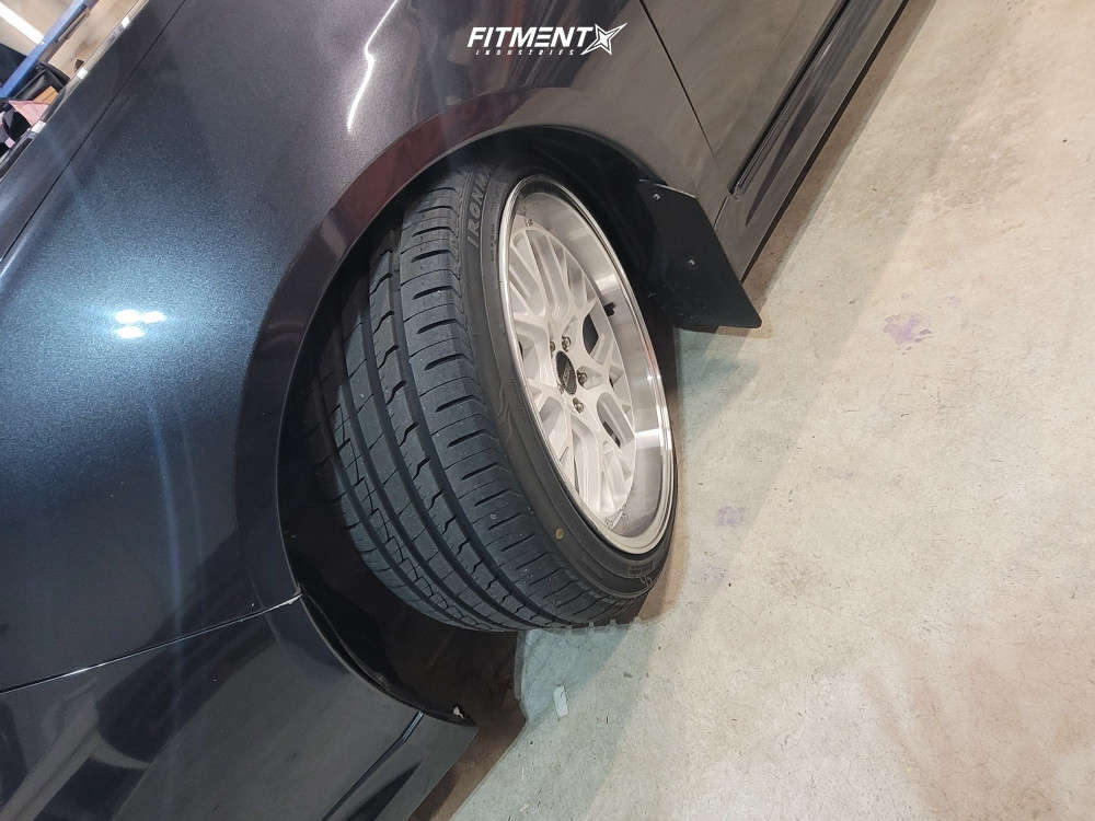 2009 Subaru Impreza WRX with 18x9.5 ESR Cs11 and Ironman 235x40 on ...