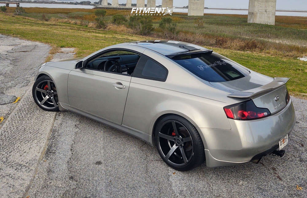 2003 INFINITI G35 Base with 19x9.5 JNC Jnc026 and Nankang 245x40 on ...