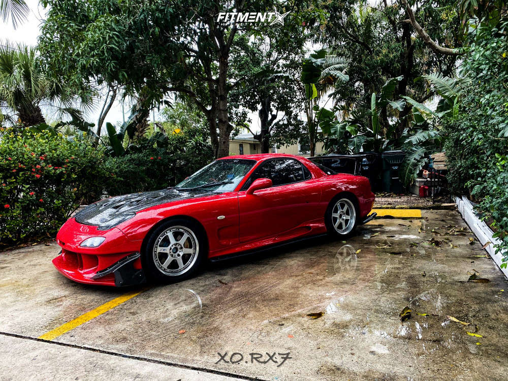 1995 Mazda RX-7 R2 with 17x9 Volk Gt-p and Toyo Tires 245x40 on ...