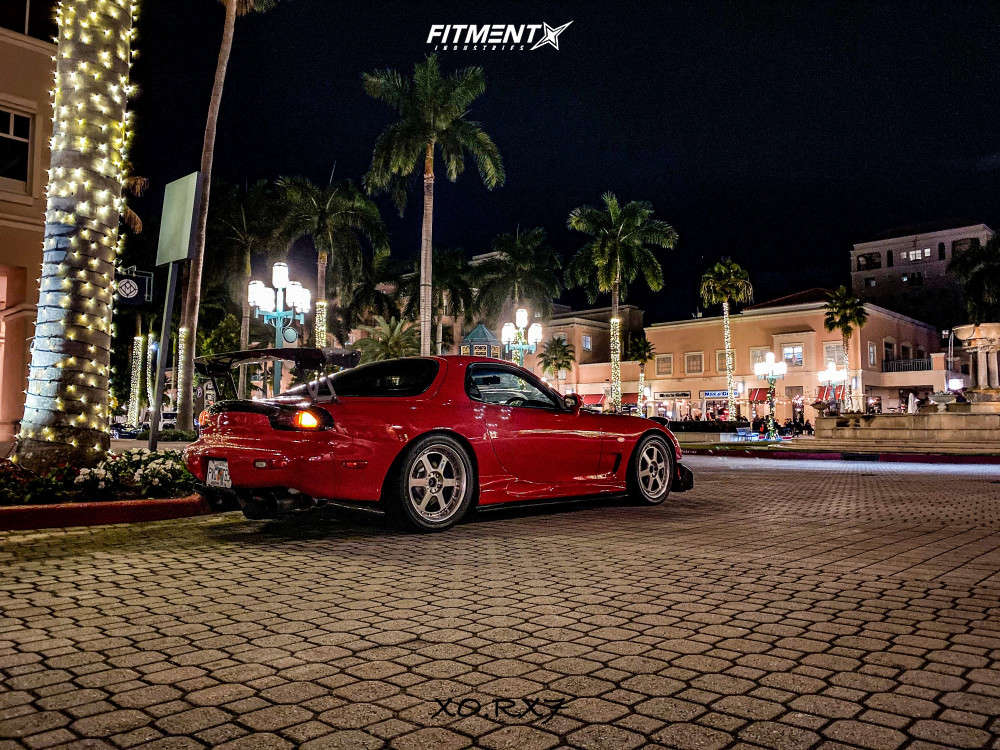 1995 Mazda RX-7 R2 with 17x9 Volk Gt-p and Toyo Tires 245x40 on ...