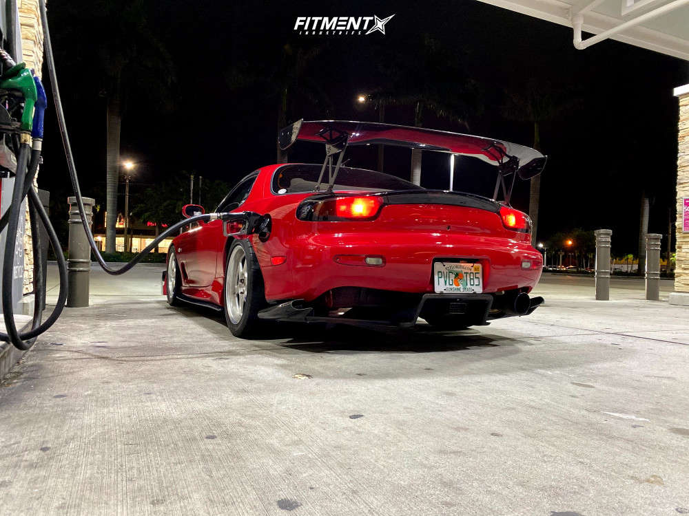 1995 Mazda RX-7 R2 with 17x9 Volk Gt-p and Toyo Tires 245x40 on ...