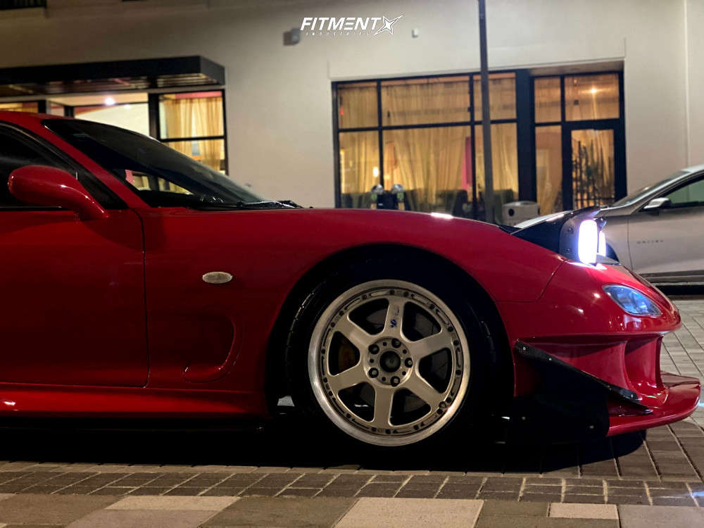 1995 Mazda RX-7 R2 with 17x9 Volk Gt-p and Toyo Tires 245x40 on ...