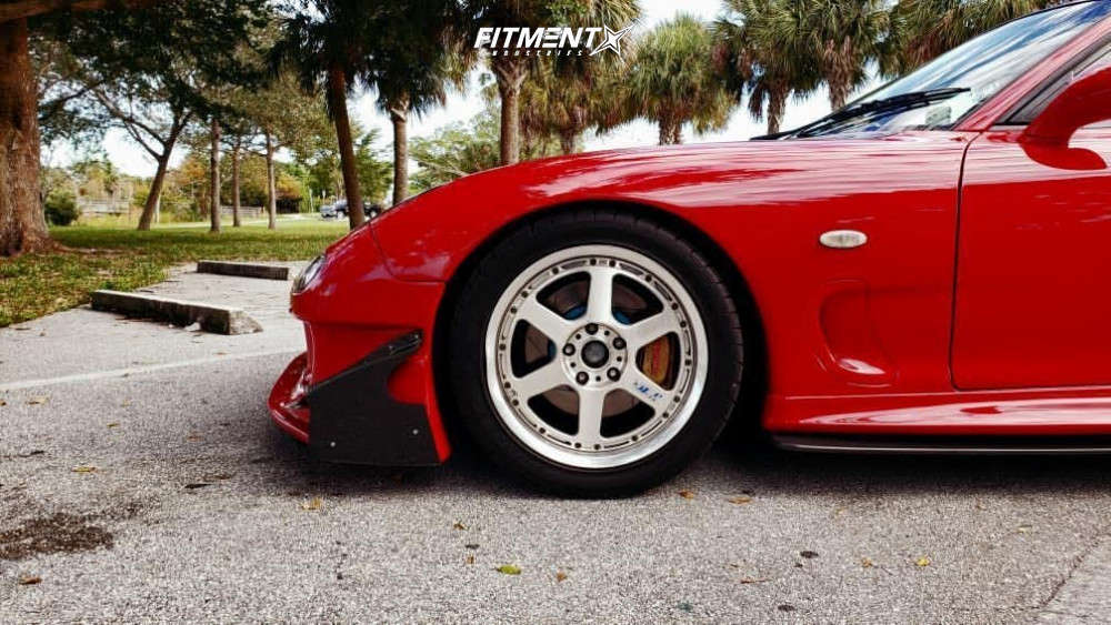 1995 Mazda RX-7 R2 with 17x9 Volk Gt-p and Toyo Tires 245x40 on ...