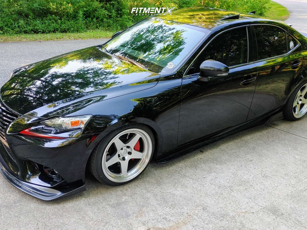 2016 Lexus IS200t Base with 18x9.5 Kansei Knp and Federal 215x40 on ...