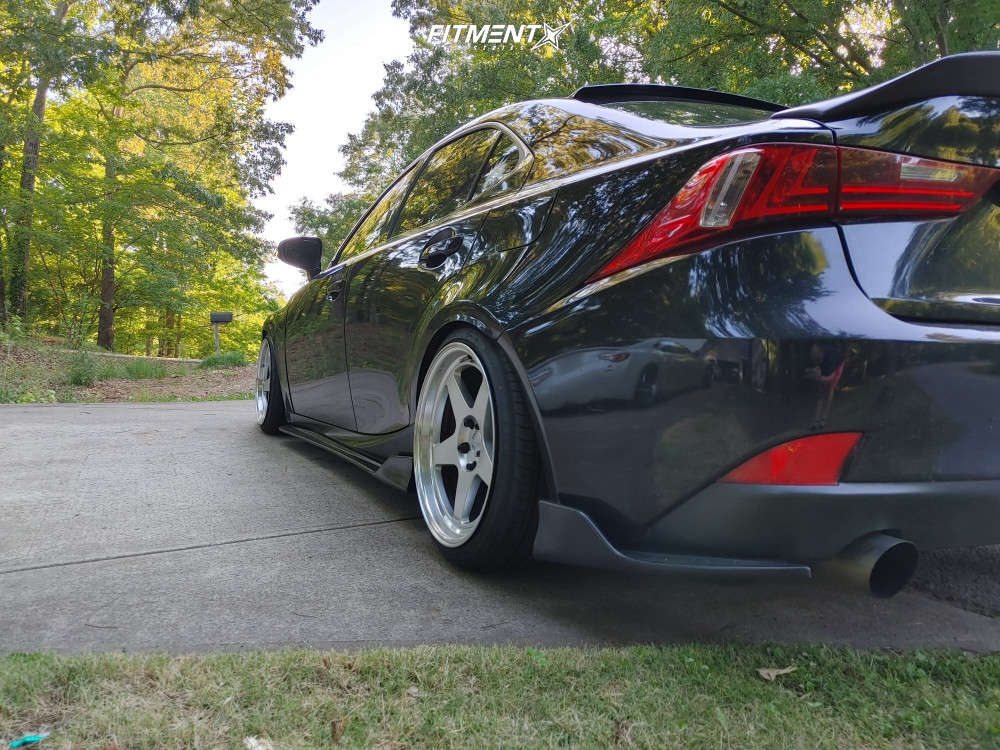 2016 Lexus IS200t Base with 18x9.5 Kansei Knp and Federal 215x40 on ...