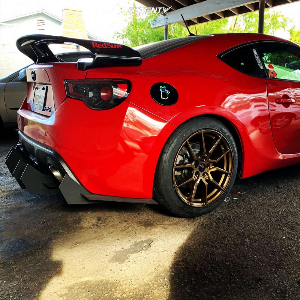 2013 Scion FR-S Base with 18x8.5 Option Lab R716 and Federal 235x45 on ...
