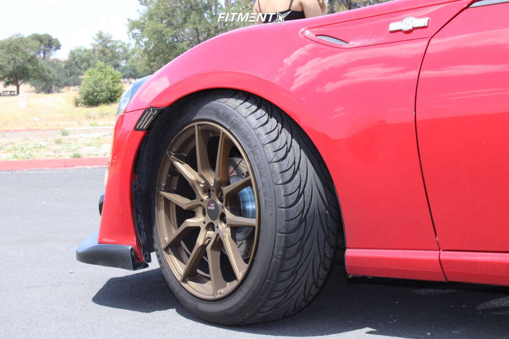 2013 Scion FR-S Base with 18x8.5 Option Lab R716 and Federal 235x45 on ...