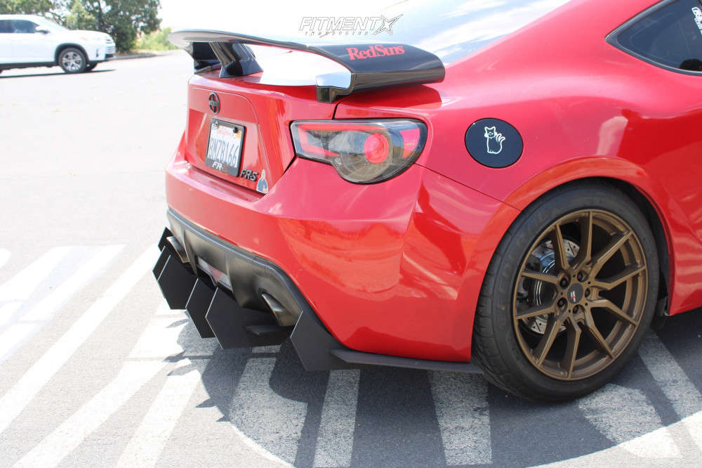 2013 Scion FR-S Base with 18x8.5 Option Lab R716 and Federal 235x45 on ...
