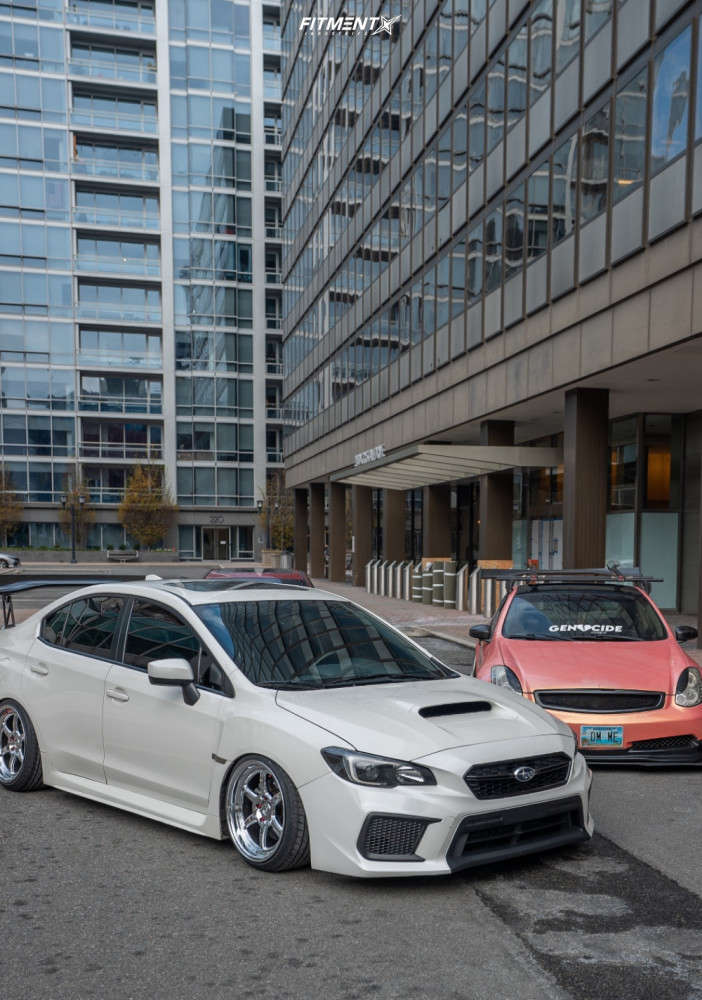 2018 Subaru WRX Premium with 18x9.5 Kansei Roku and Achilles 225x35 on ...