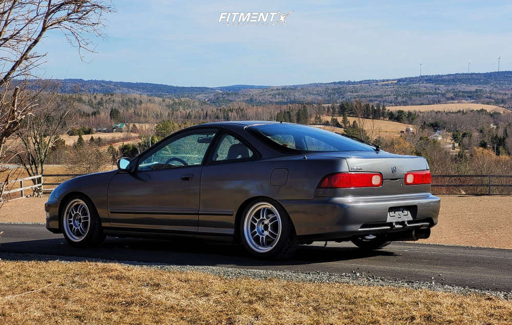 2000 Acura Integra GS-R with 16x8 Enkei RPF1 and Nitto 205x45 on ...