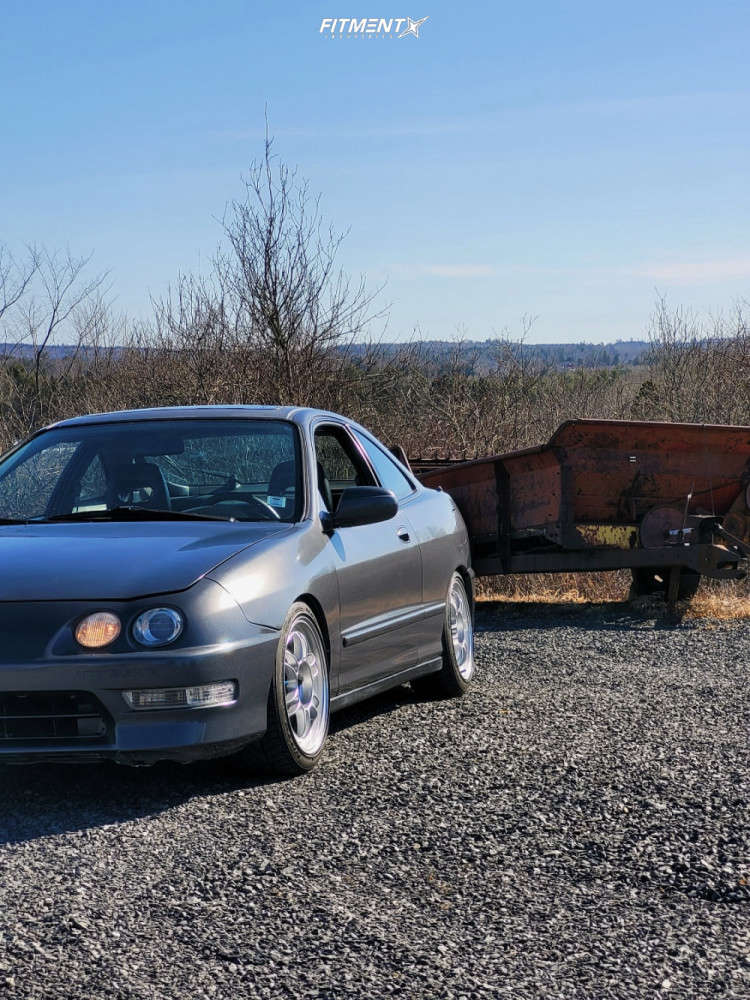 2000 Acura Integra GS-R with 16x8 Enkei RPF1 and Nitto 205x45 on ...