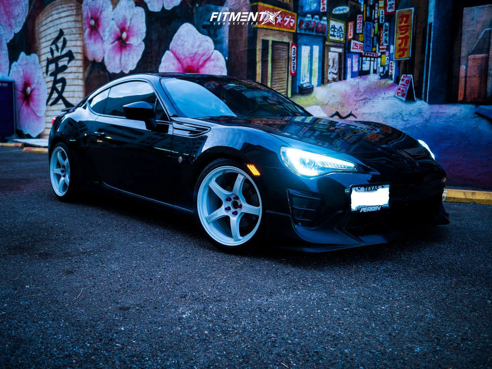 2017 Toyota 86 Base with 18x9.5 Rays Engineering 57cr and Falken 245x35 ...