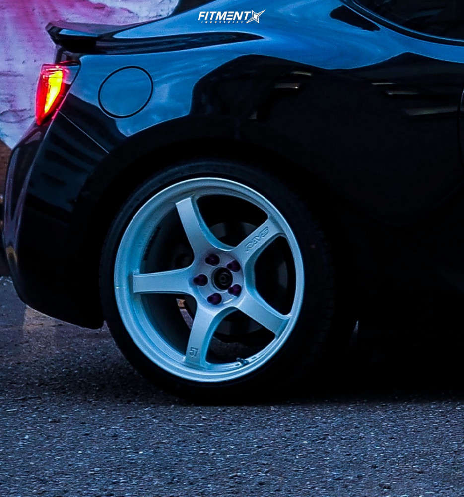 2017 Toyota 86 Base with 18x9.5 Rays Engineering 57cr and Falken 245x35 ...