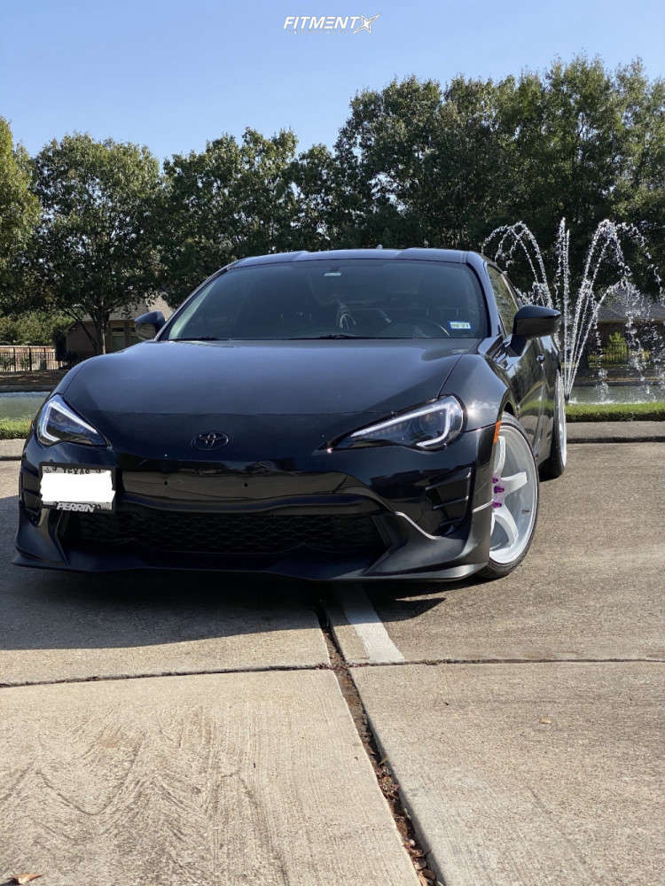 2017 Toyota 86 Base with 18x9.5 Rays Engineering 57cr and Falken 245x35 ...