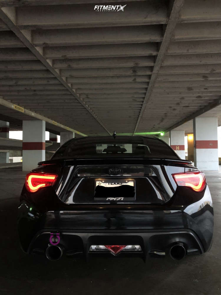 2017 Toyota 86 Base with 18x9.5 Rays Engineering 57cr and Falken 245x35 ...