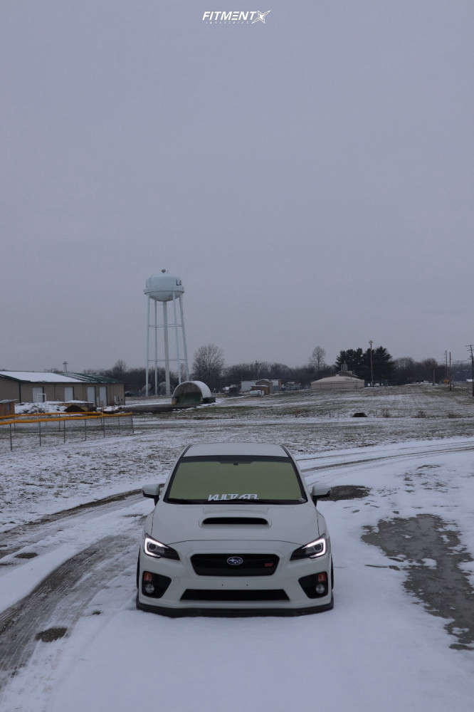 2017 Subaru WRX STI Base with 18x10.5 Work Vsxx and Federal 225x35 on ...