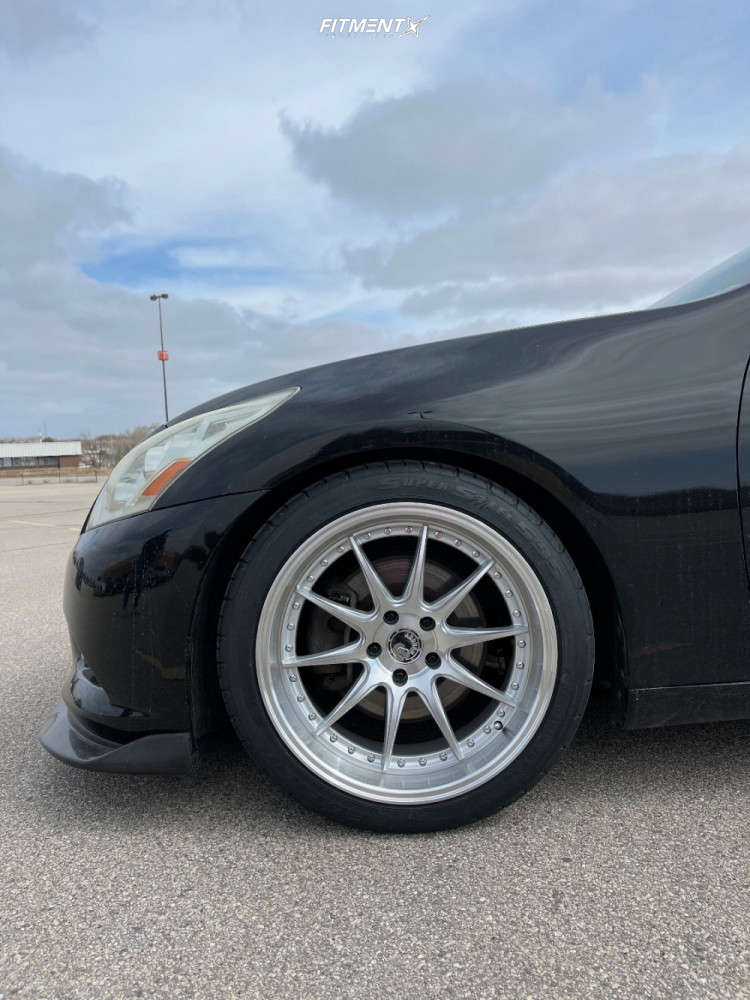 2010 INFINITI G37 X with 19x9.5 Aodhan DS07 and Federal 245x40 on ...