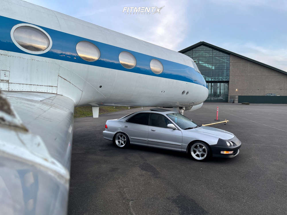 2000 Acura Integra LS with 16x8 MST Time Attack and Nankang 205x40 on ...