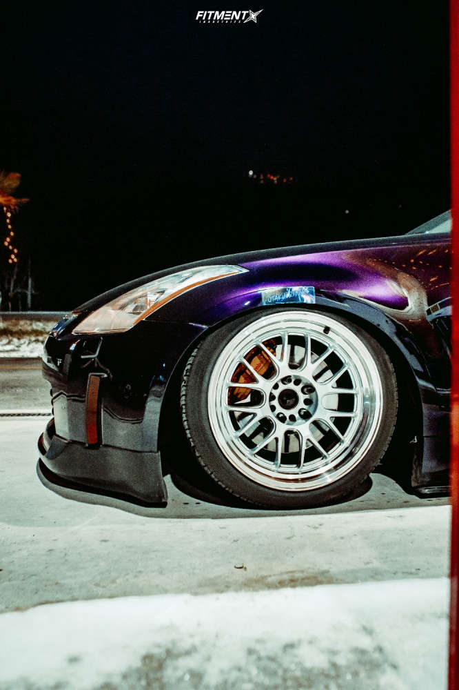 2004 Nissan 350Z Base with 18x10 Rota Mxr and Goodride 235x40 on Air ...