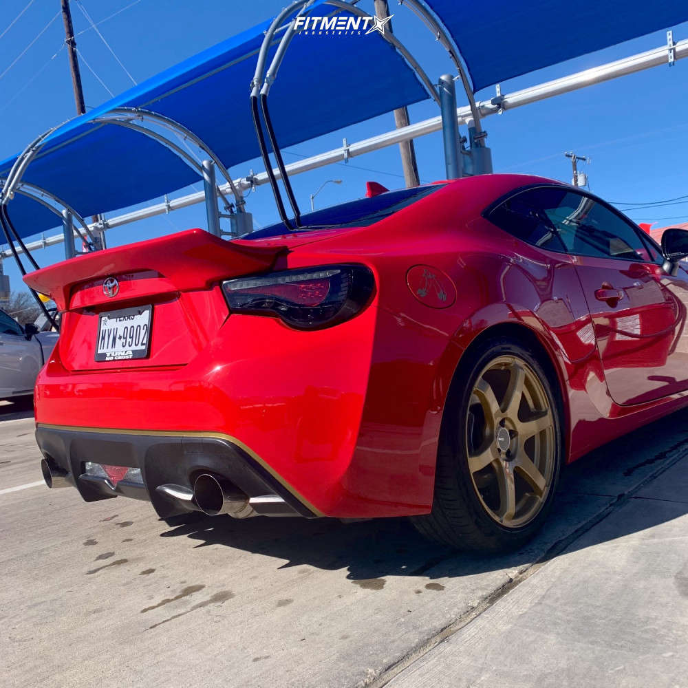 2017 Toyota 86 Base with 18x8 Enkei T6s and Toyo Tires 225x40 on ...