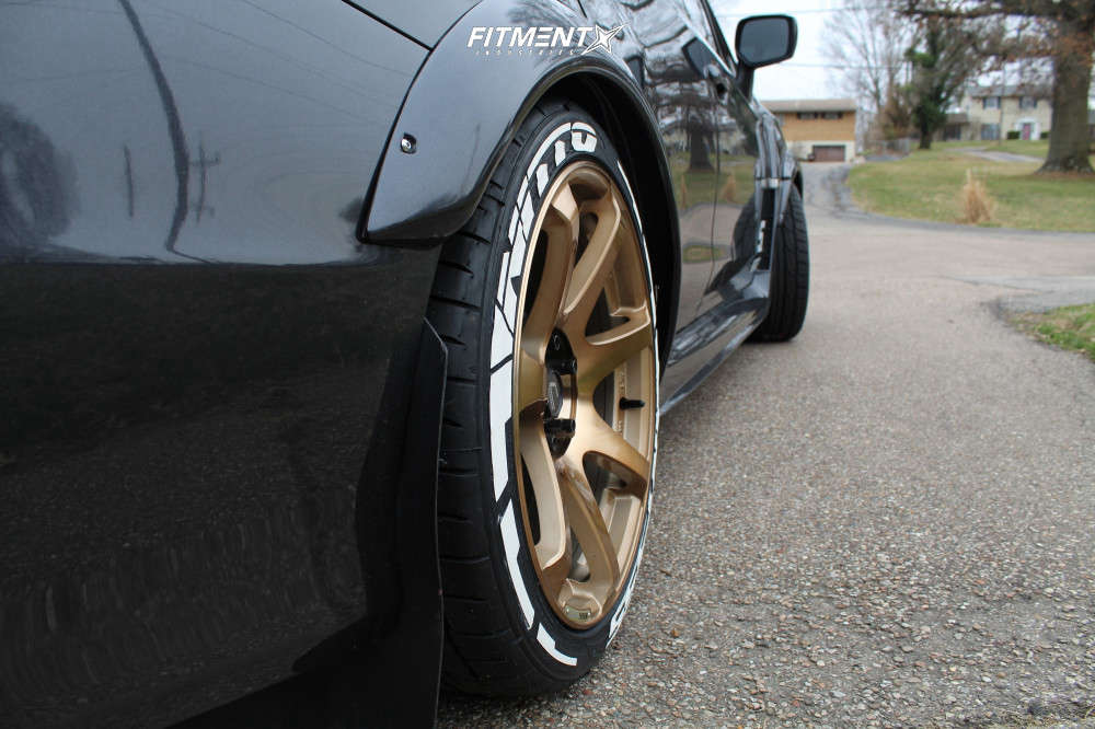 2016 Subaru WRX Premium with 18x9 Cosmis Racing Mr7 and Nitto 245x40 on ...