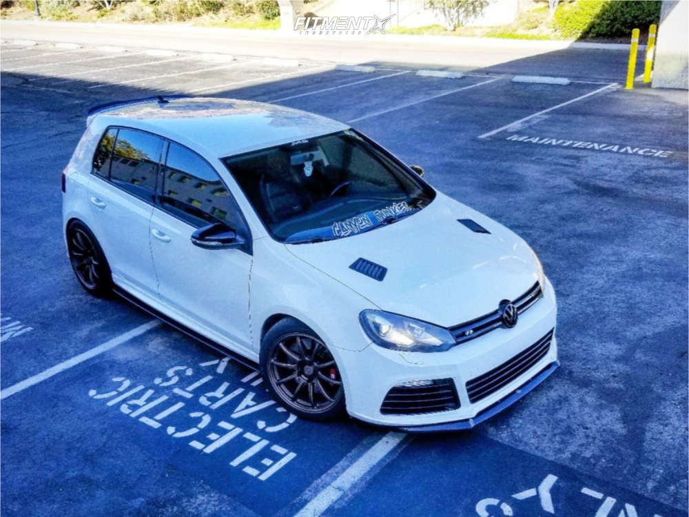 2013 Volkswagen Golf R Base with 18x8.5 Superspeed Rf03rr and General ...