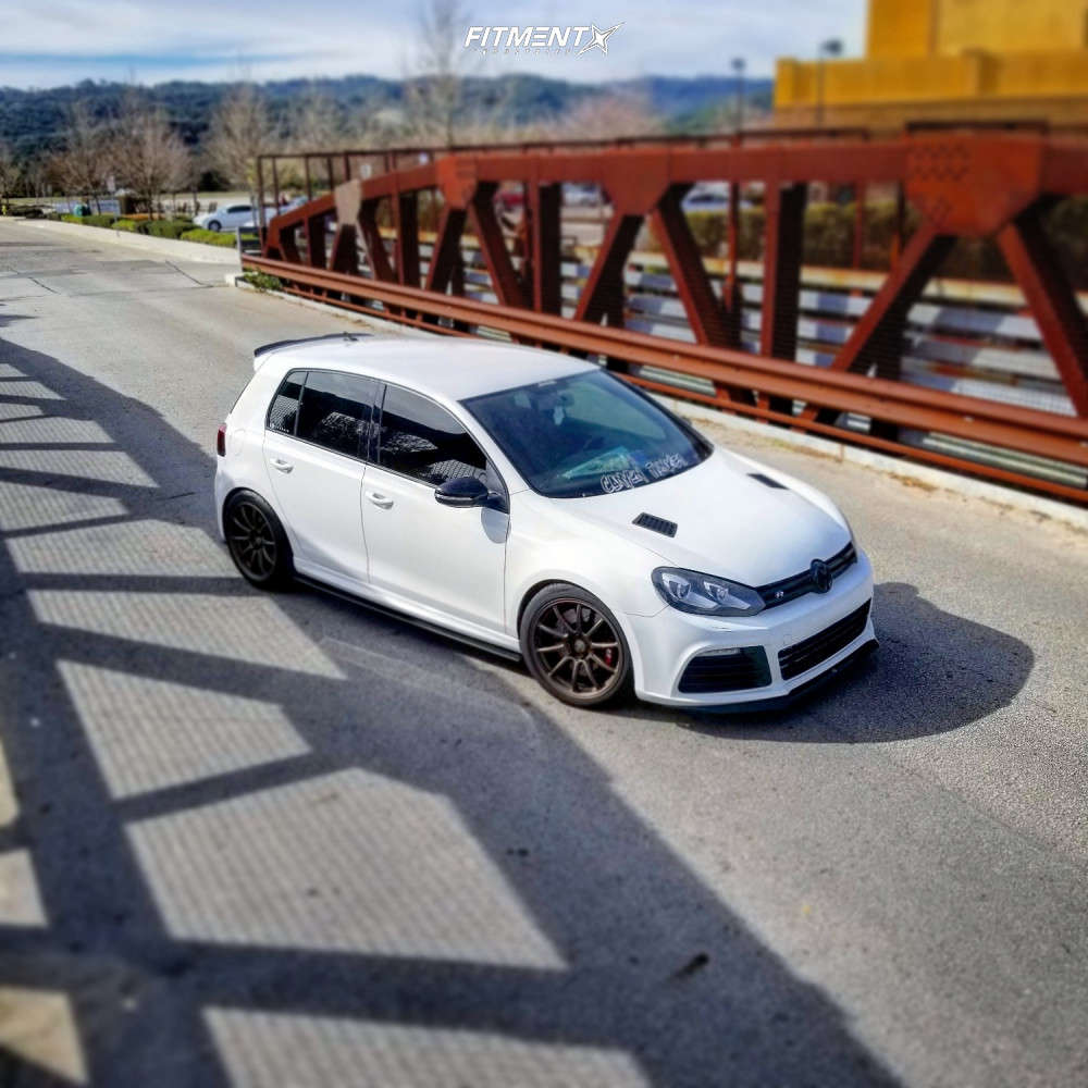 2013 Volkswagen Golf R Base with 18x8.5 Superspeed Rf03rr and General ...