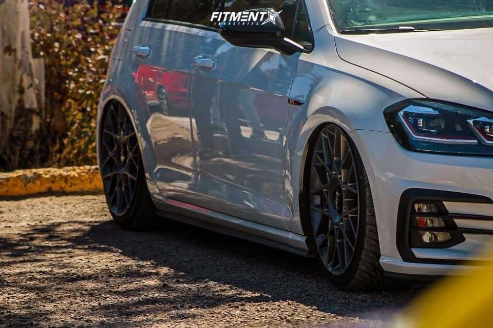 2019 Volkswagen GTI SE with 19x8.5 Rotiform Blq-c and Federal 235x35 on ...