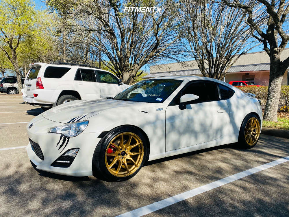 2016 Scion FR-S Base with 18x9.5 Option Lab R716 and Toyo Tires 235x40 ...
