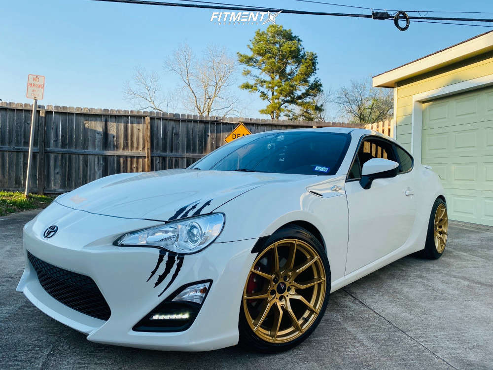 2016 Scion FR-S Base with 18x9.5 Option Lab R716 and Toyo Tires 235x40 ...