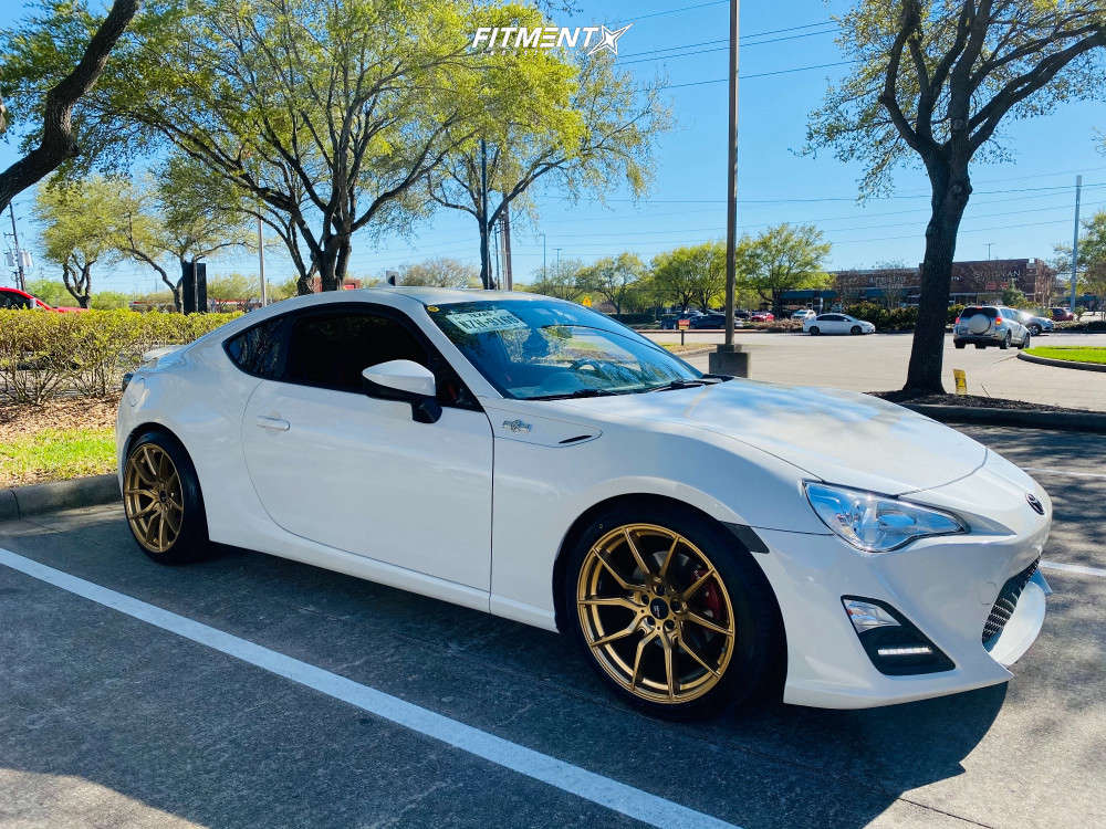 2016 Scion FR-S Base with 18x9.5 Option Lab R716 and Toyo Tires 235x40 ...