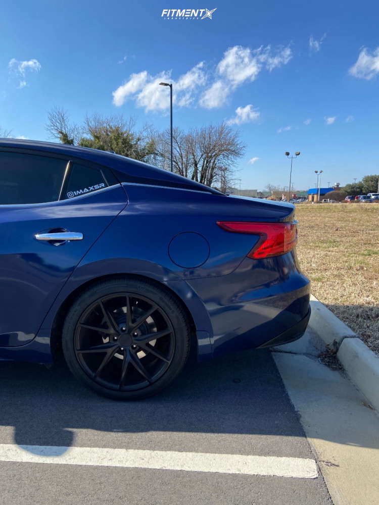 2016 Nissan Maxima SR with 19x8.5 Niche Misano and Barum 245x35 on ...