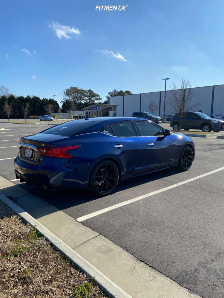 2016 Nissan Maxima SR with 19x8.5 Niche Misano and Barum 245x35 on ...