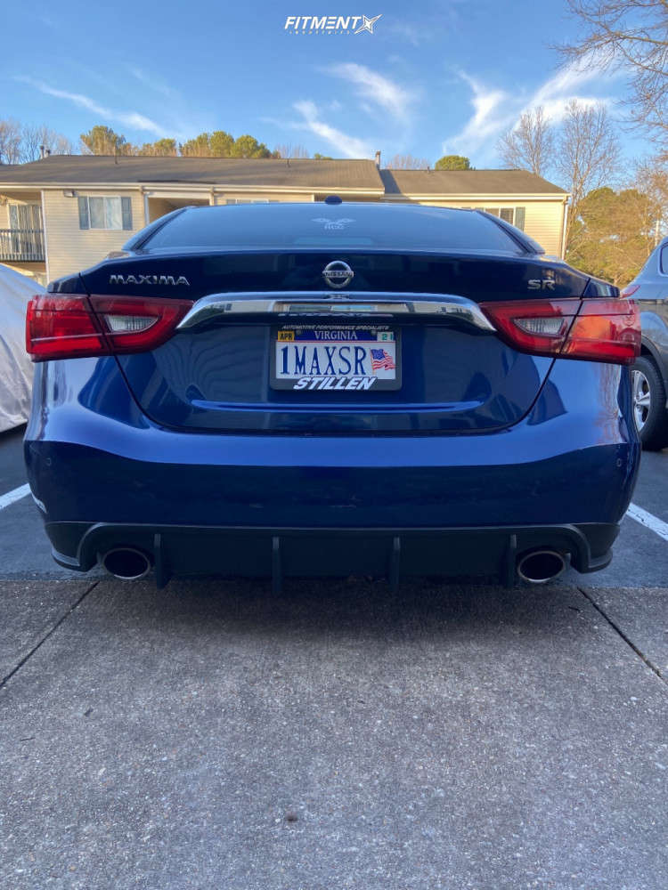 2016 Nissan Maxima SR with 19x8.5 Niche Misano and Barum 245x35 on ...