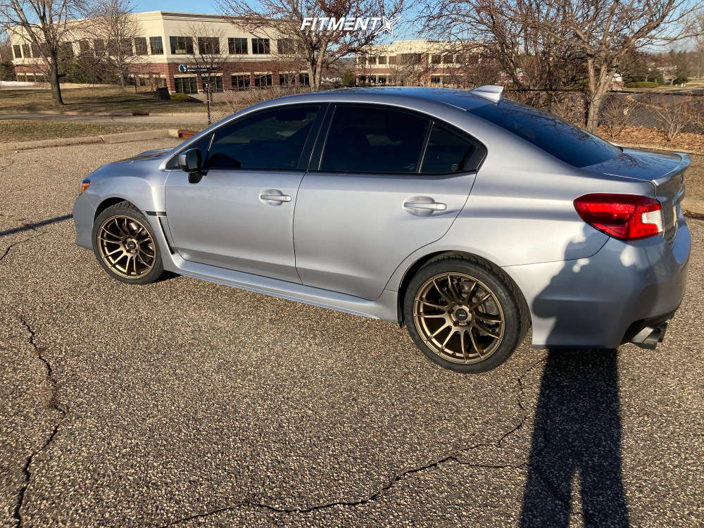 2017 Subaru WRX Limited with 18x9.5 AVID1 AV20 and Federal 265x35 on ...